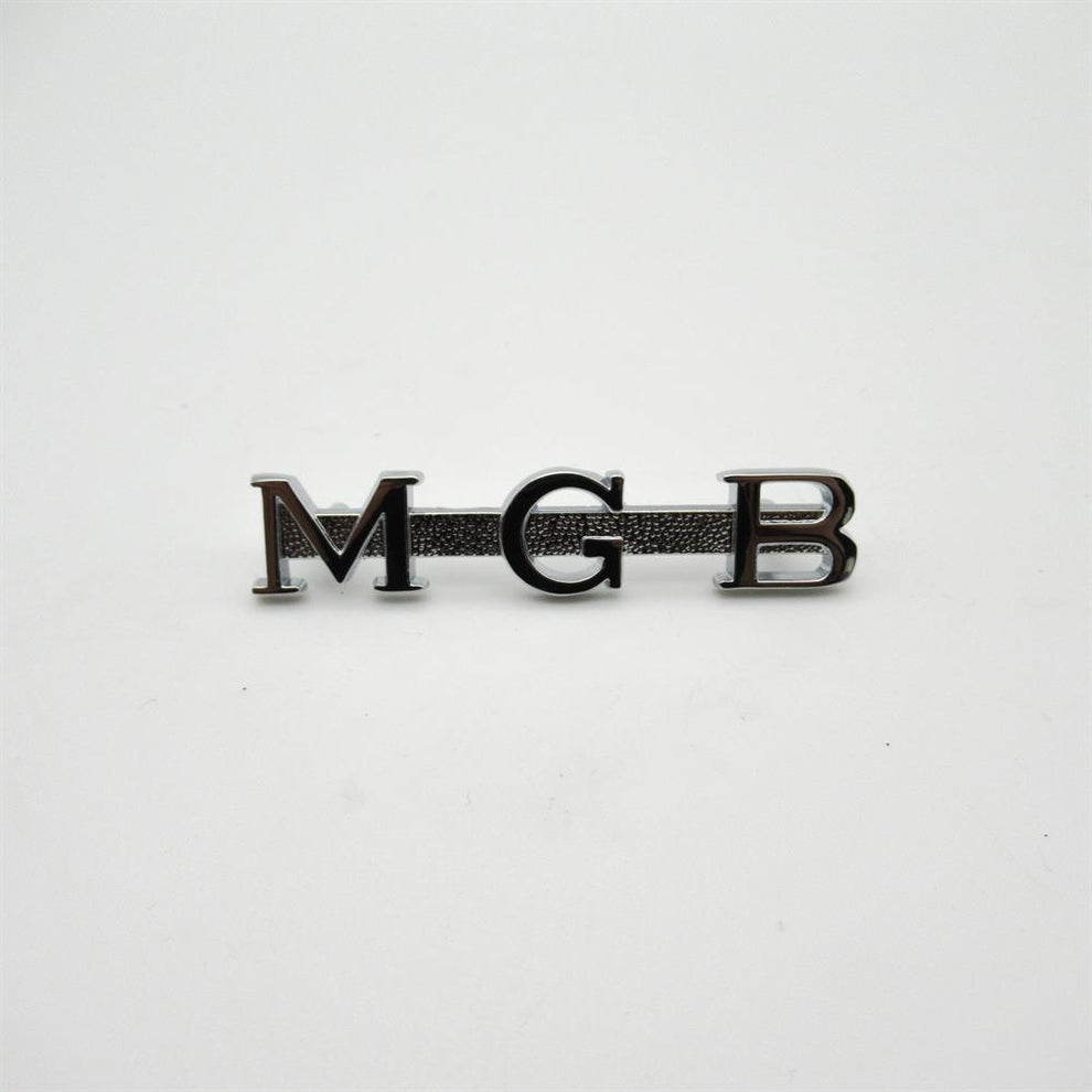 Badge "MGB" Boot Badge script AHH6079 – Watford Classic Cars
