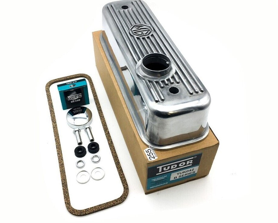 MGB B Series Rocker Cover Complete Polished Overhaul Kit – Watford ...